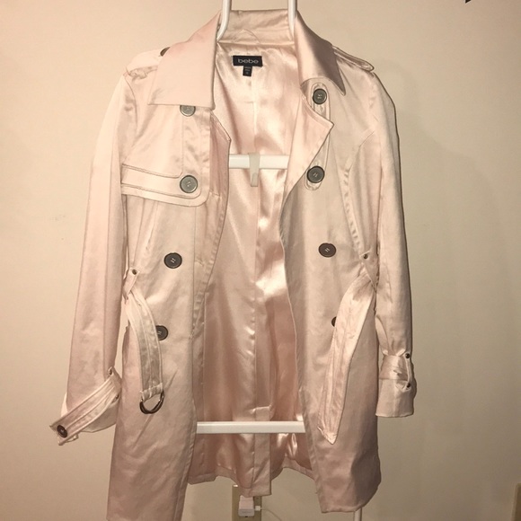 bebe | Jackets & Coats | Bebe Blush Pink Pea Coat | Poshmark